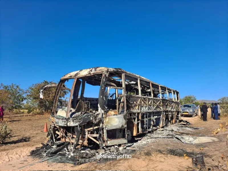 8 dead, others injured as bus catches fire in Zimbabwe – Hensard Times