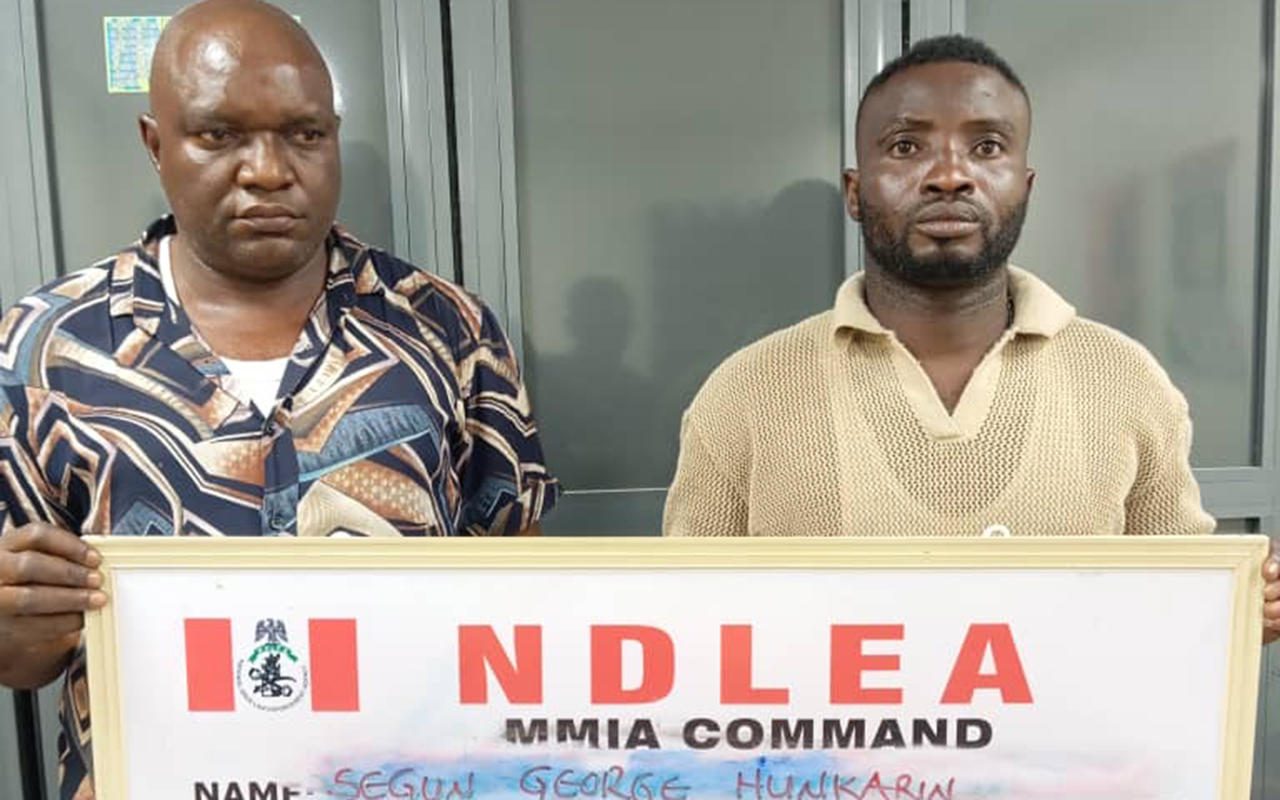 NDLEA arrests ex-International footballer and business partner over ...