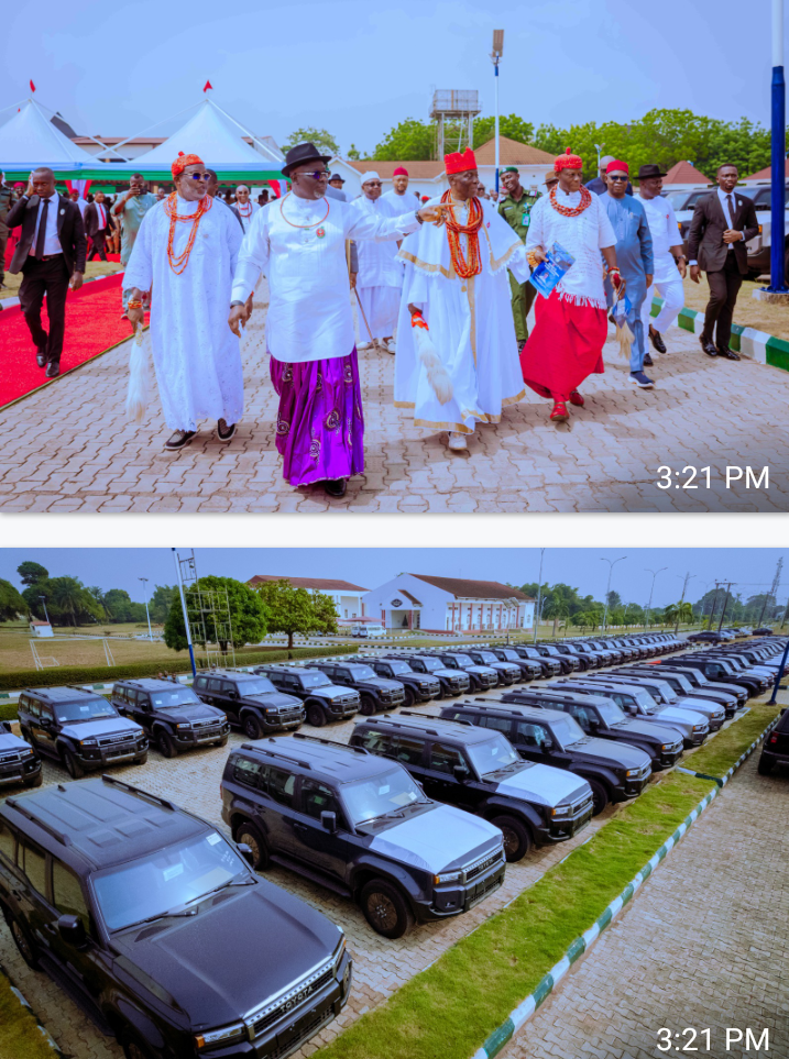 Oborevwori presents 65 SUVs to Delta traditional rulers – Hensard Times